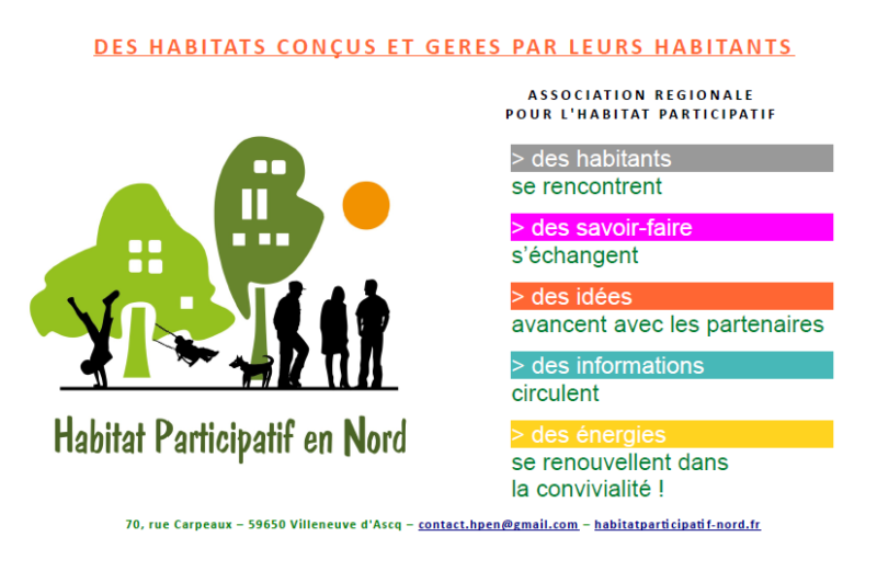 L’association HPeN - Habitat Participatif en Nord